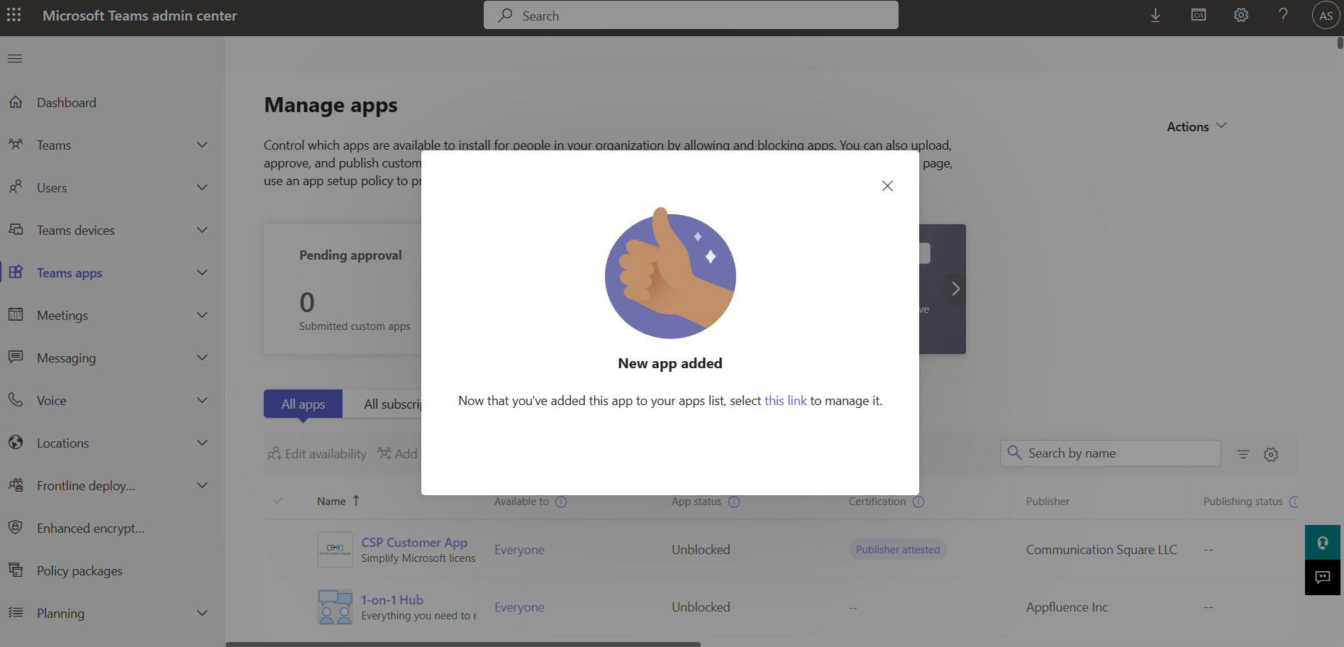 Adding ResNet Microsoft Teams App